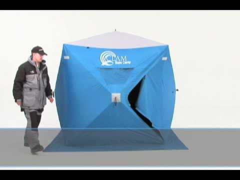 Clam: Pop-up Hub Fish House “How to set it up” – Slater Sales, Inc.